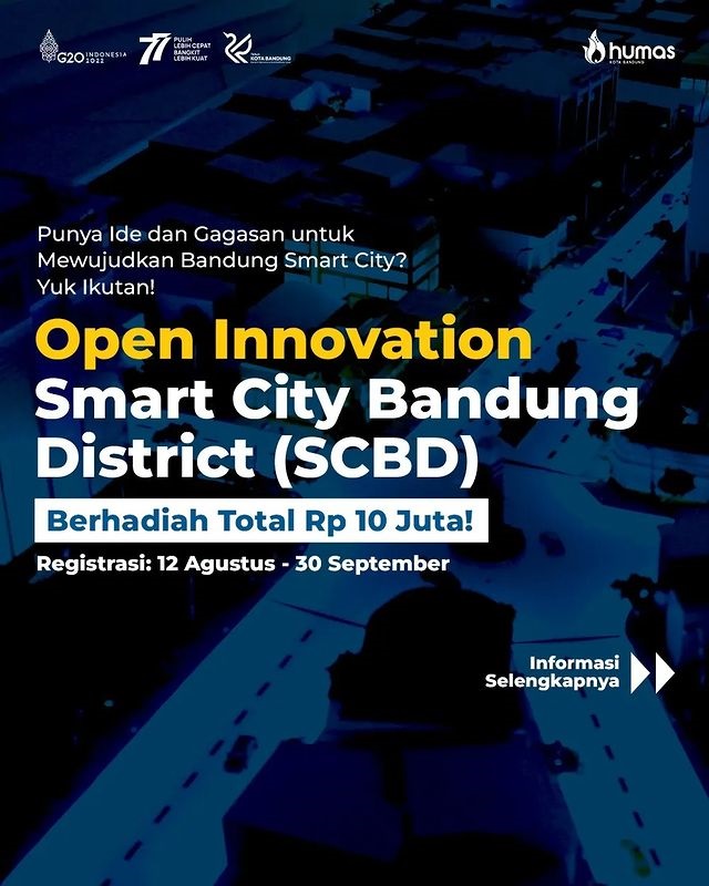 Open Innovation Smart City Bandung District (SCBD) - Smart City Bandung